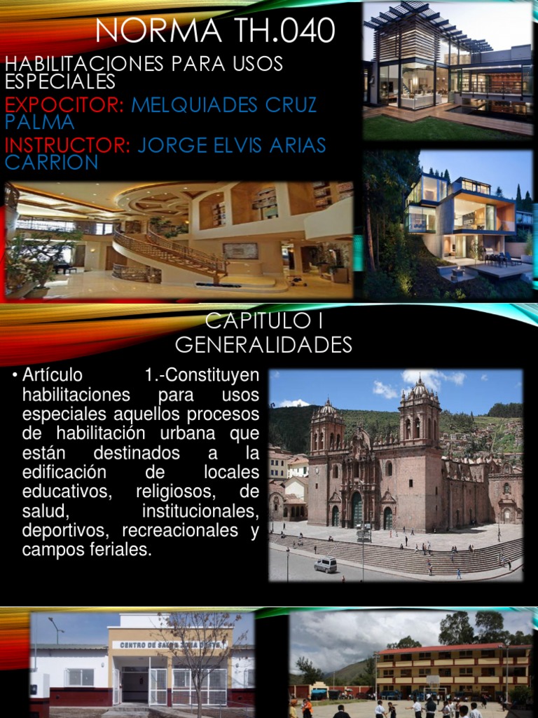 Expocicion de La Norma Th-040 | PDF | Science | Ciencia (general)