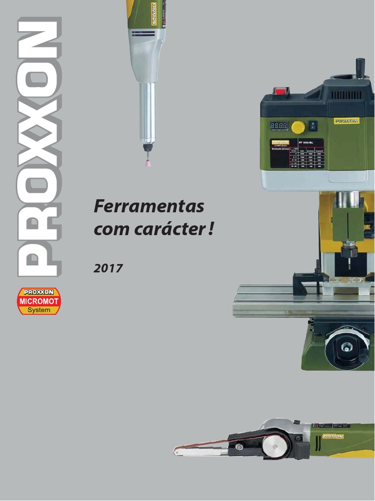 Catálogo Próxxon | PDF | Motores | Alumínio