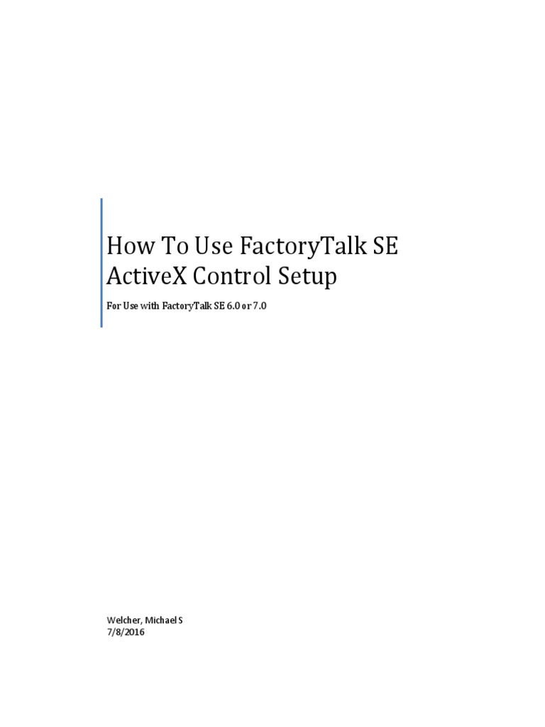 How To Create ActiveX Files | PDF | Command Line Interface | Computer File