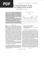 Grounding Inspection & Testing Procedure | PDF | Electrical Resistivity ...