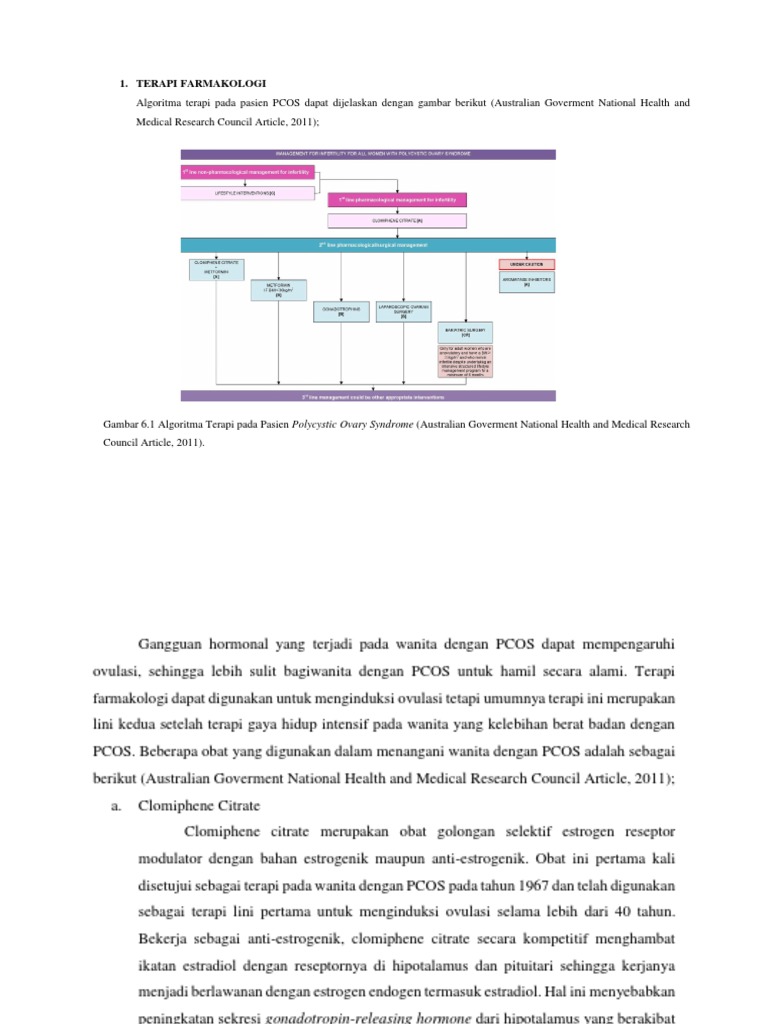 Terapi Farmakologi Pcos | PDF