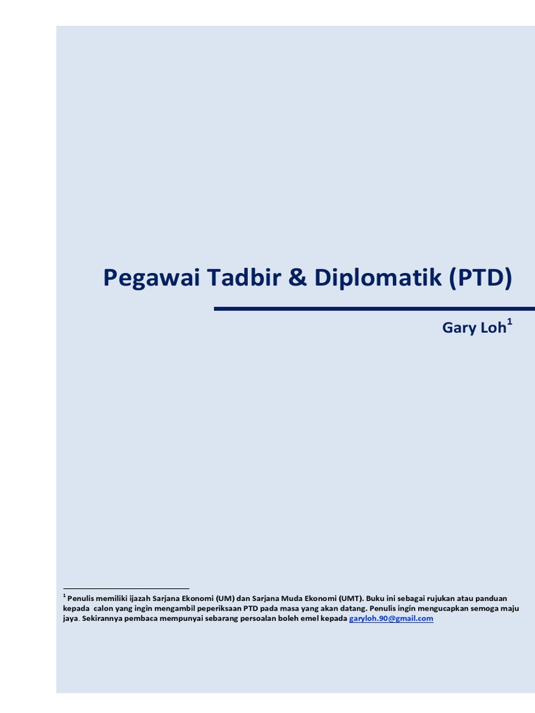 Guide To Ptd Pdf