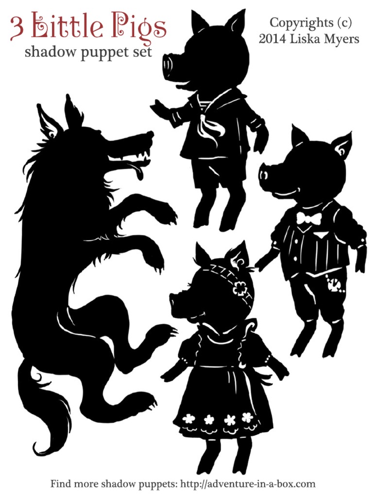 Shadow Puppets Printable