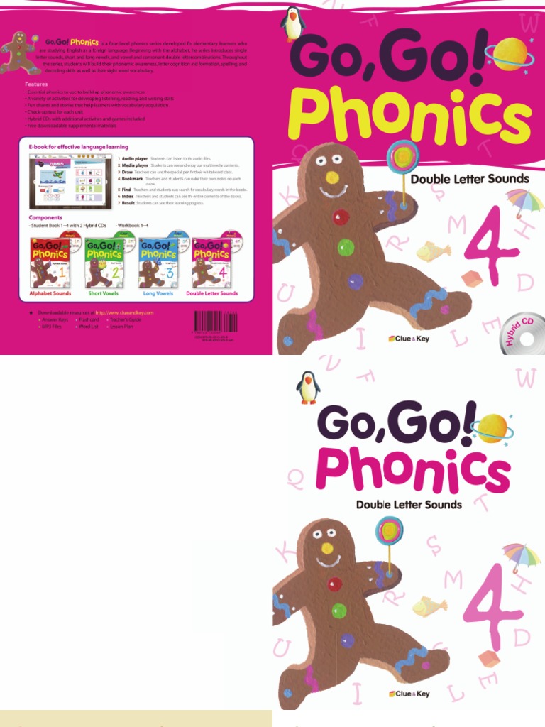 GoGo Phonics4 Sample | PDF | Reading (Process) | Linguistics