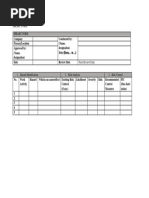 Hirarc Form | PDF | Risk | Housekeeping
