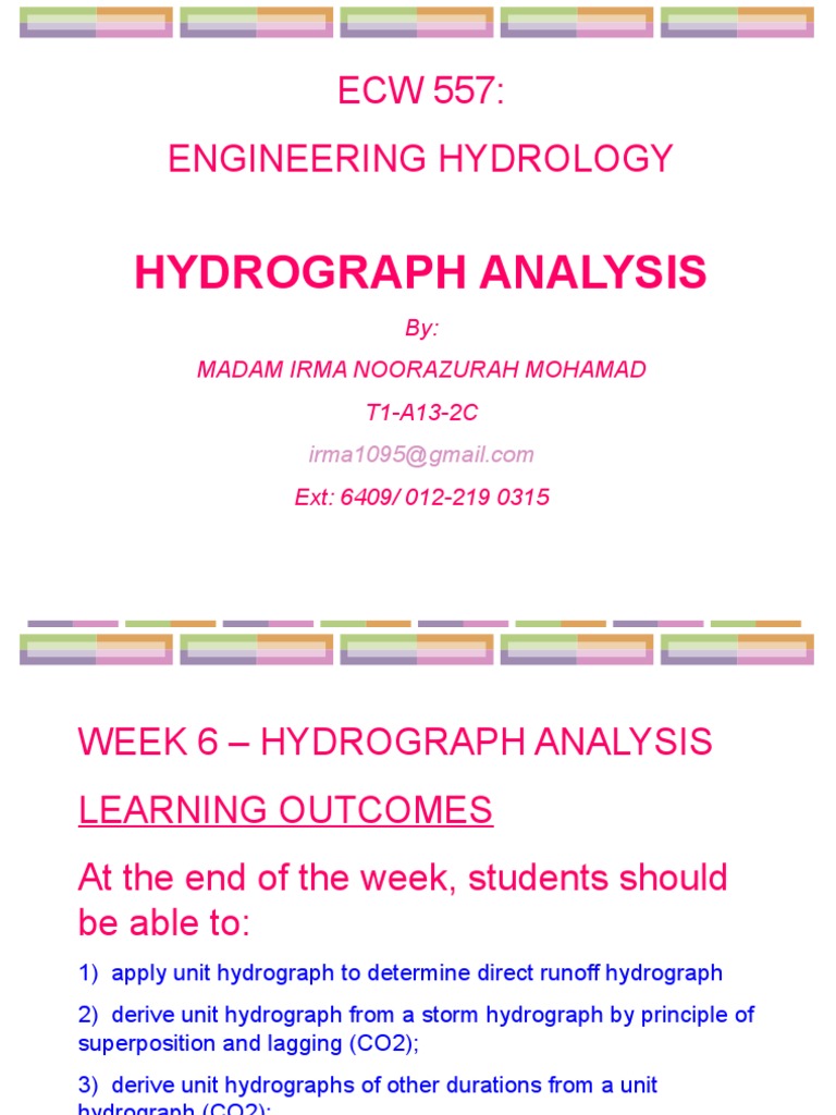 Hydrograph Analysis | PDF | Hydrology | Water