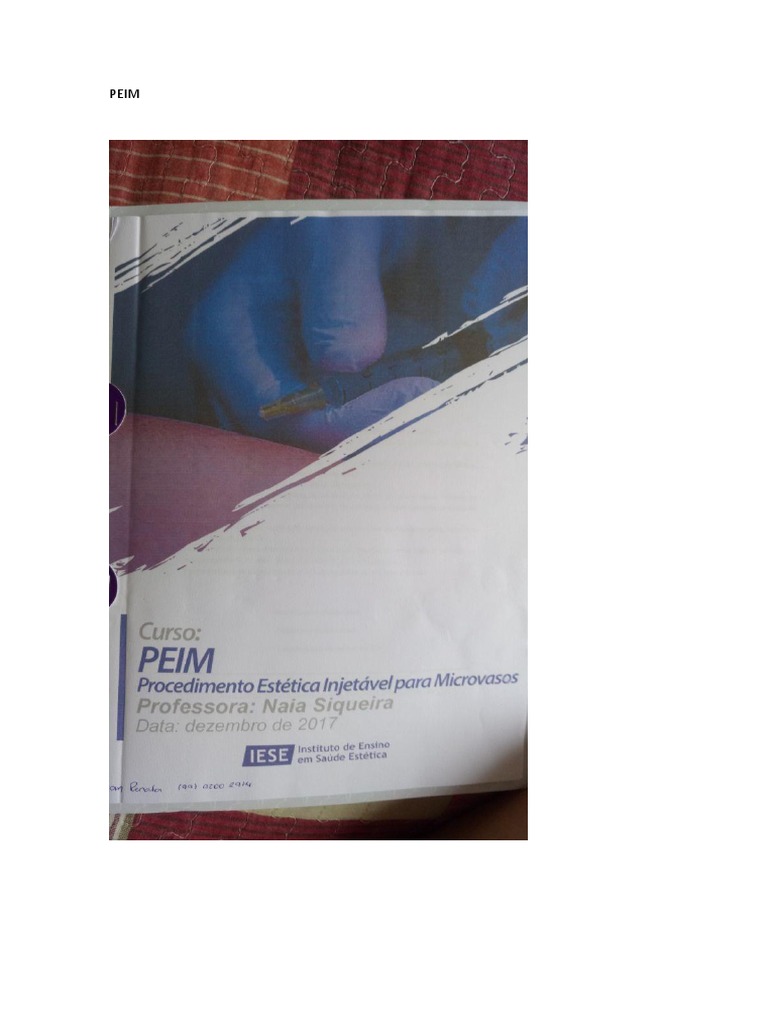 PEIM | Download grátis PDF | Pele | Ultravioleta