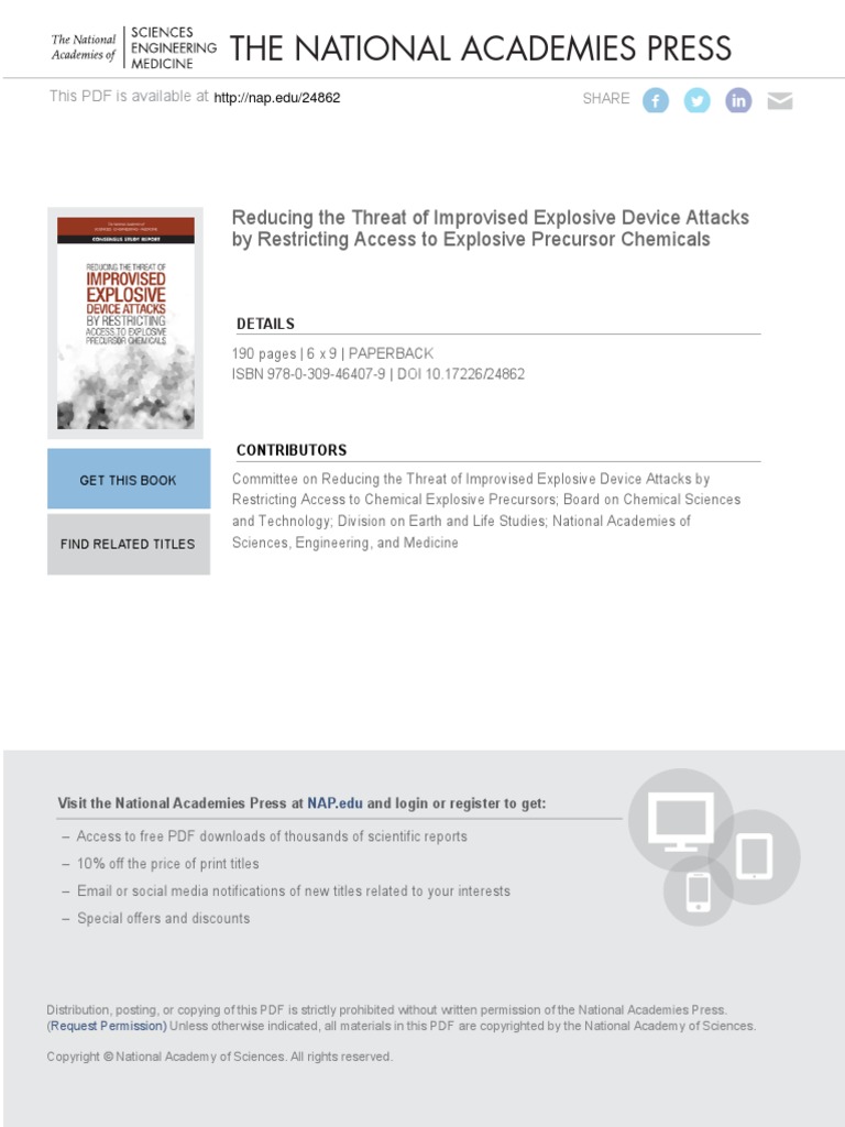 Reducing The Threat of Improvised Explosive Device Attacks by ...