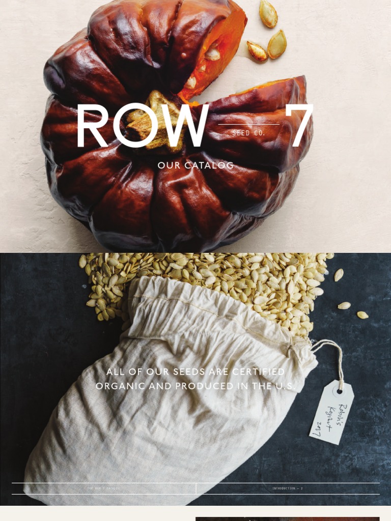 Row 7 Seed Co. Catalog | PDF | Cucurbita | Cucumber