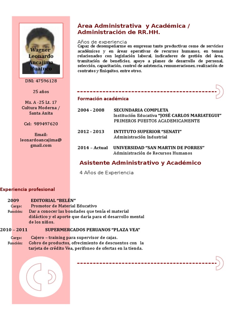 Curriculum Leo 2017 | PDF | Modificación de comportamiento