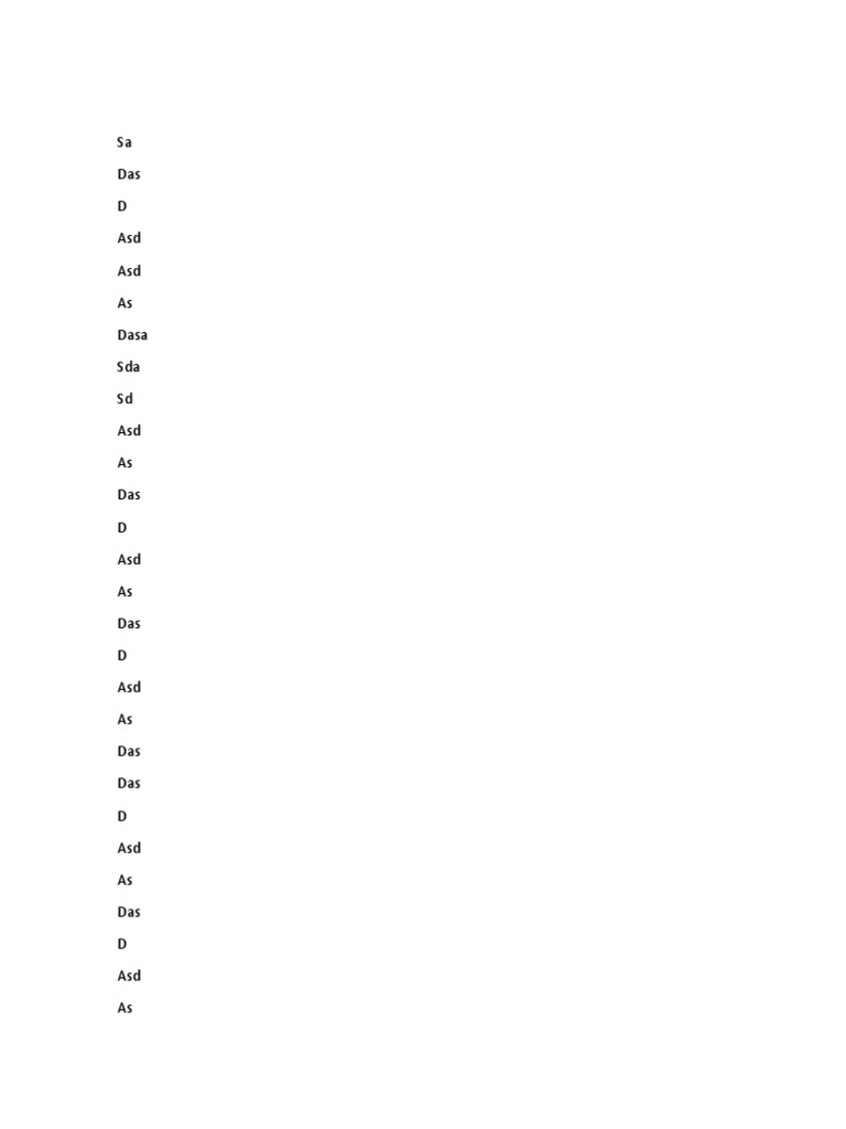 Sa Das D Asd Asd As Dasa Sda SD Asd As Das D Asd As Das D Asd As Das ...