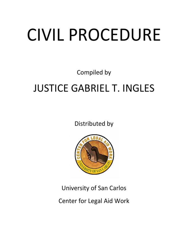 Civil Procedure | PDF | Writ | Equity (Law)