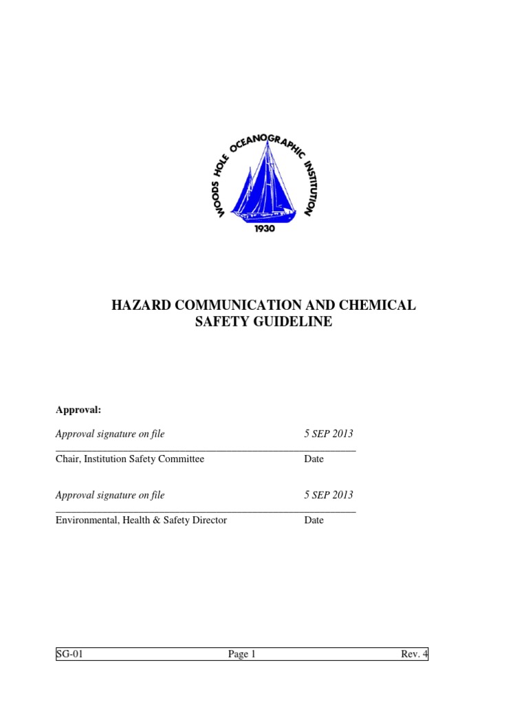Safety Standards | PDF | Dangerous Goods | Personal Protective Equipment
