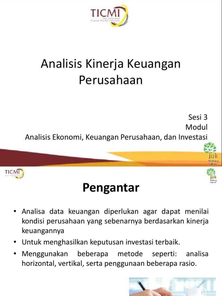 TICMI-AEKPI-Analisis Kinerja Keuangan Perusahaan WPPE P | PDF