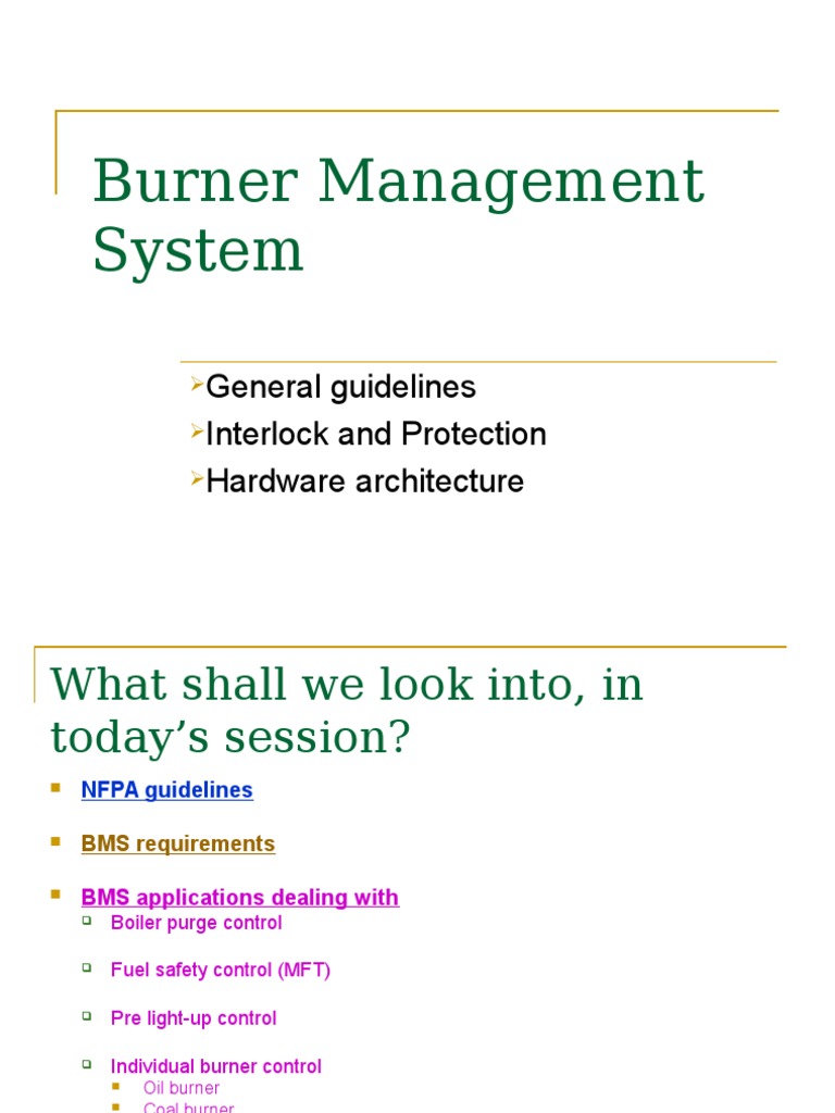 Burner Management System | PDF | Programmable Logic Controller | Boiler