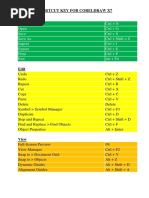 List of The Basic Tools of CorelDRAW | PDF | Shape | Drawing