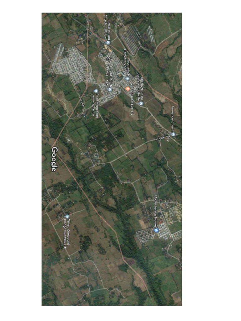 Kay-Anlog, Calamba Map | PDF