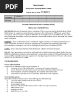 Oppe Fppe Toolkit | PDF | Physician | Evaluation