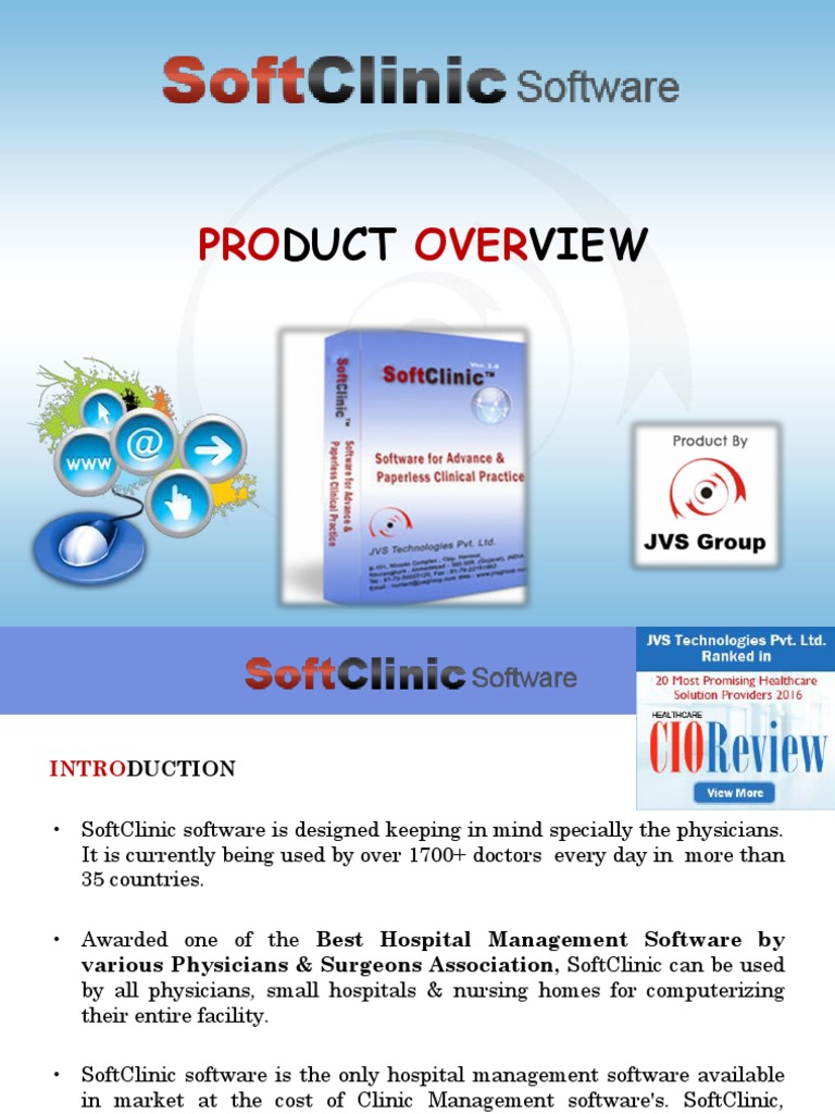 SoftClinic Software - Presentation | PDF | Databases | Medical Prescription