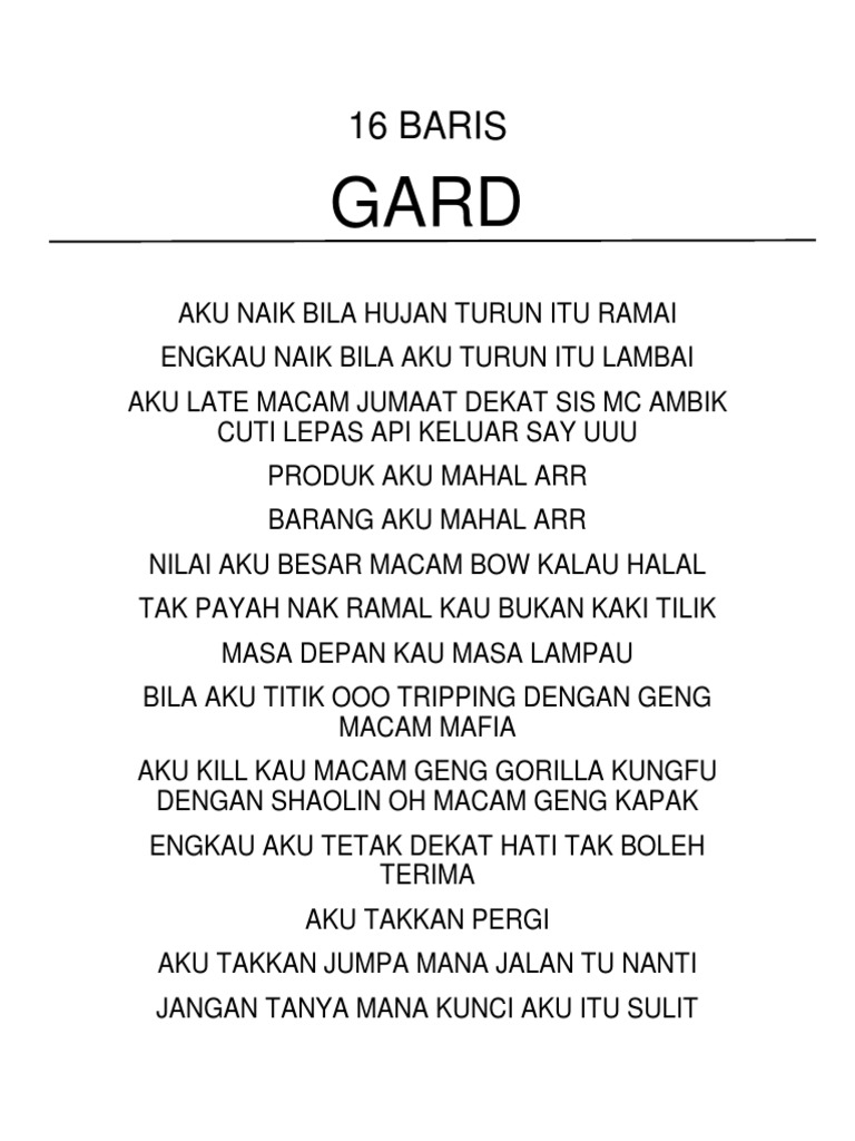 16 Baris | PDF