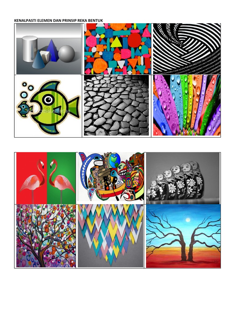 Elemen Dan Prinsip Reka Bentuk | PDF