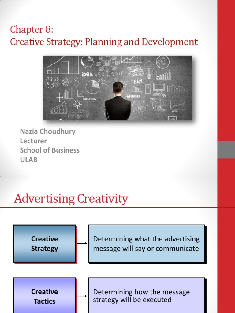 CH 8 Ad Creative Strategy Planning and Development | PDF | Advertising ...