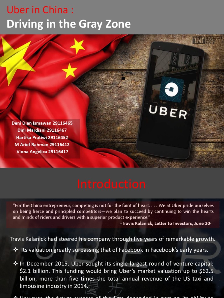 Navigating the Regulatory Gray Zones: Uber's Expansion Strategy in ...
