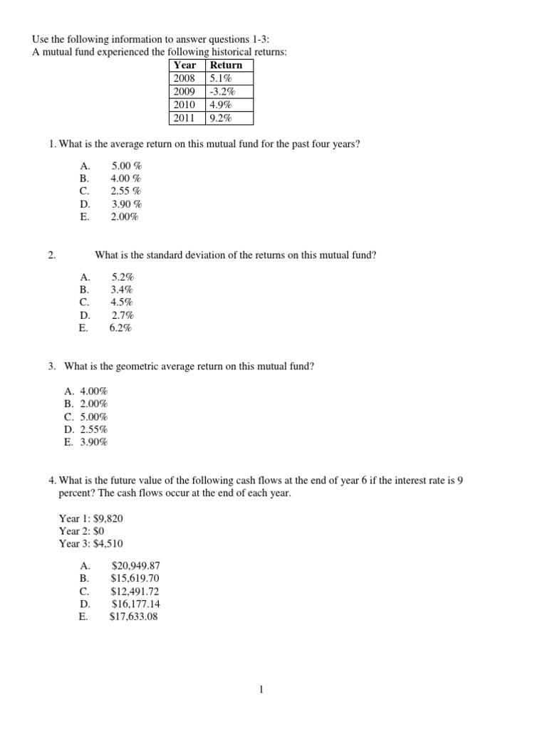 Series 7 Practice Questions | PDF | Stocks | Interest