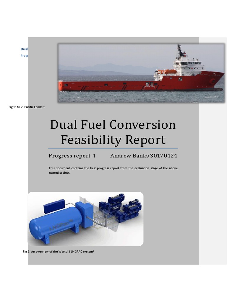 Progress Report 4 | PDF | Liquefied Natural Gas | Specification ...