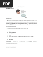 Baciloscopia BK Esputo | PDF | Tos | Laboratorios