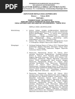 Contoh SK UP2K PKK | PDF