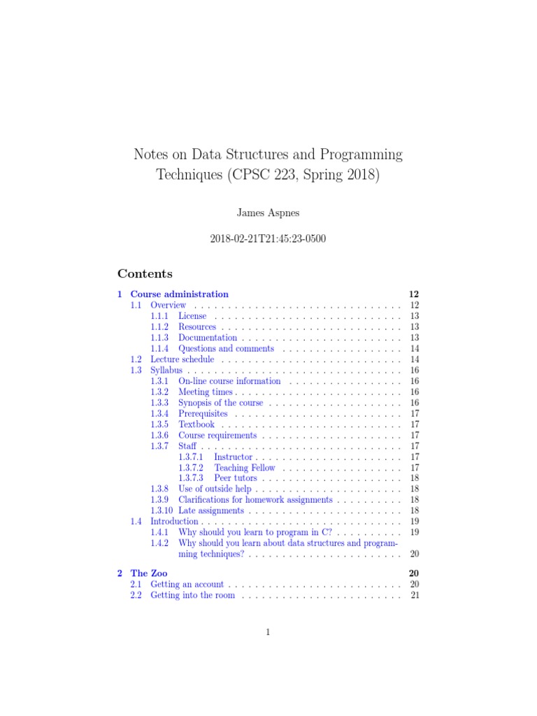 Notes | PDF | Pointer (Computer Programming) | Software Development