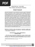 8 Values | PDF | Taxes | Ideologies