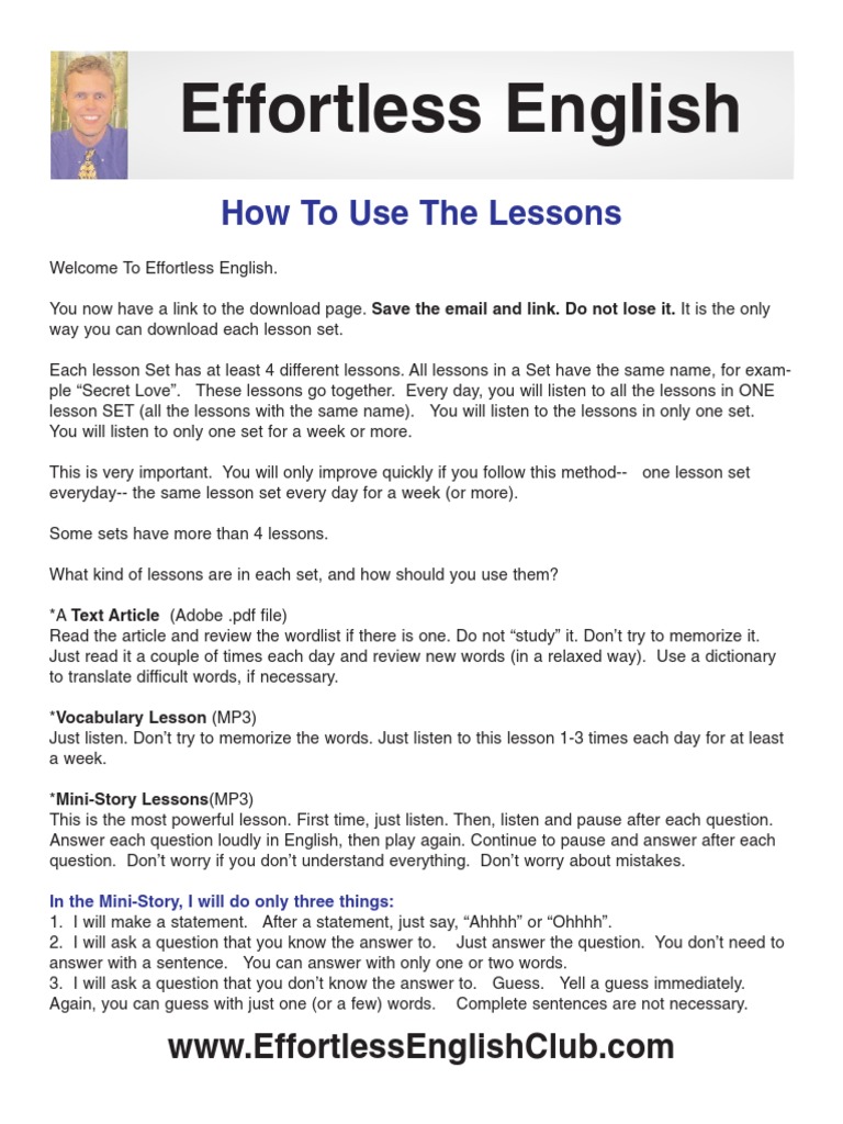 Effortless English | PDF | Beat Generation