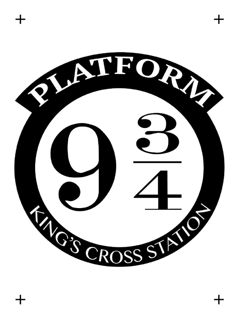 Platform 9 3-4 Sign | PDF