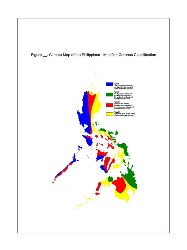 Philippines Climate Map