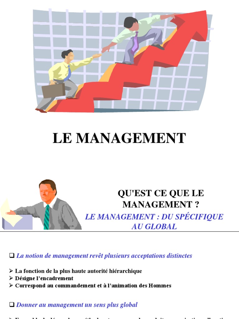 Comprendre le Management et ses Dimensions | PDF | Business | Concept ...