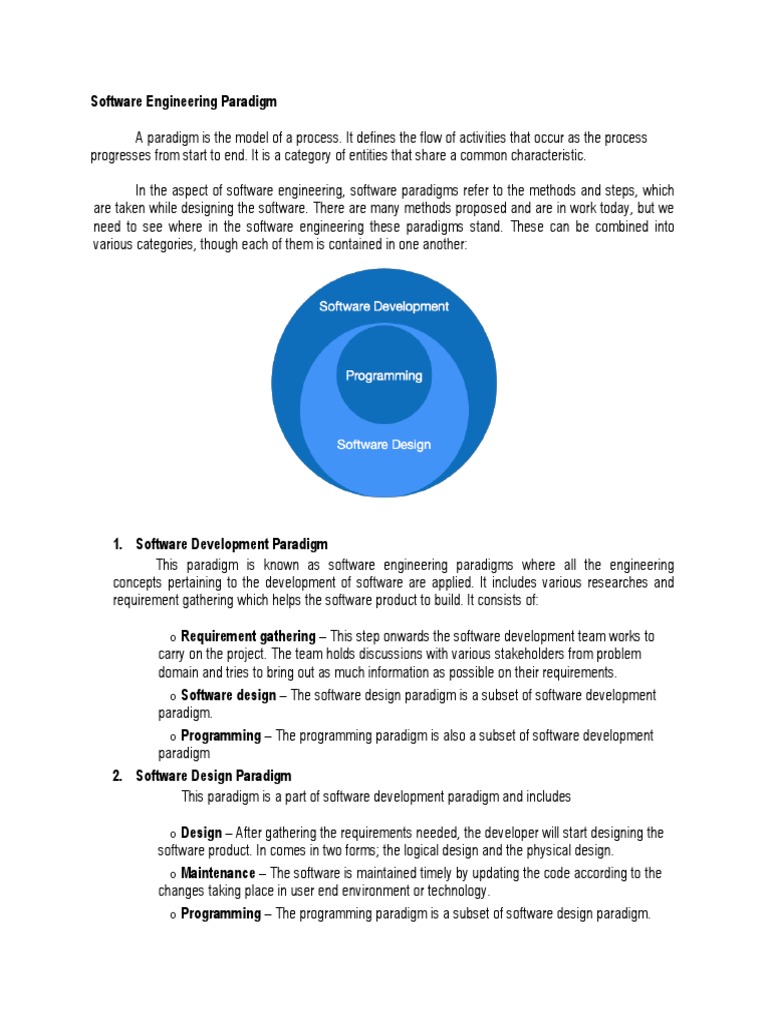 (Written Report) Chapter II - Software Engineering Paradigm | PDF | Software Prototyping ...