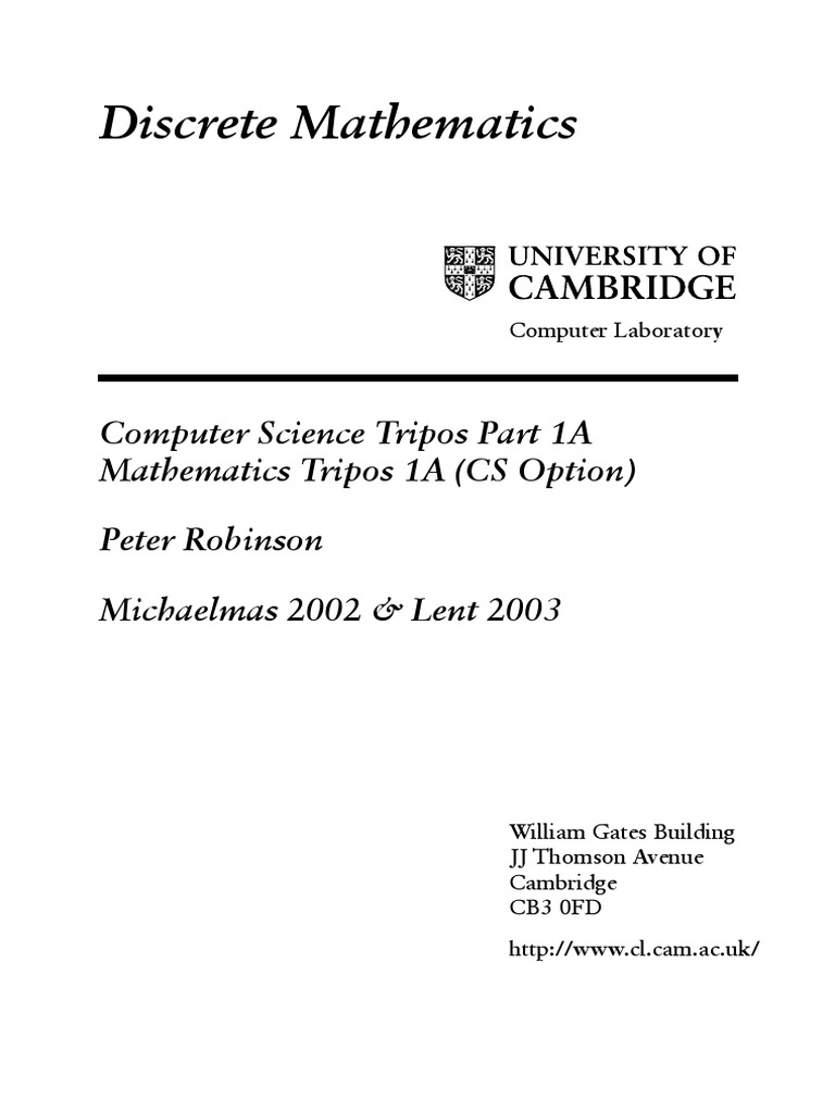 Disc Maths | PDF | Prime Number | Theorem