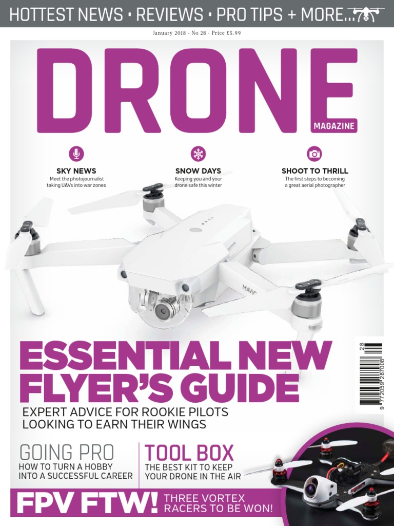 Drone Magazine Jan18 | PDF | Quadcopter | Unmanned Aerial Vehicle