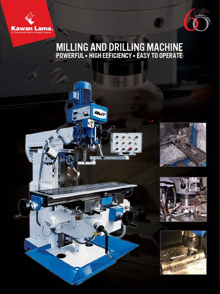B Milling Machine | PDF | Drilling | Gear