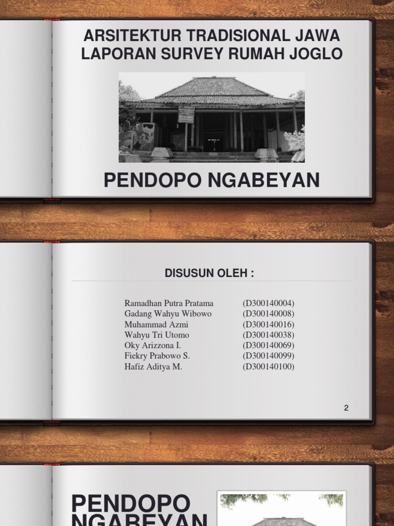 Pendopo Ngabeyan | PDF