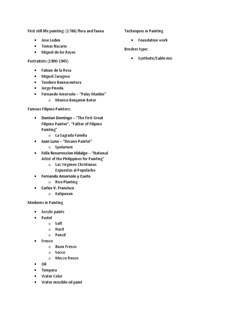 Painting | PDF | Paintings | Plastic Arts