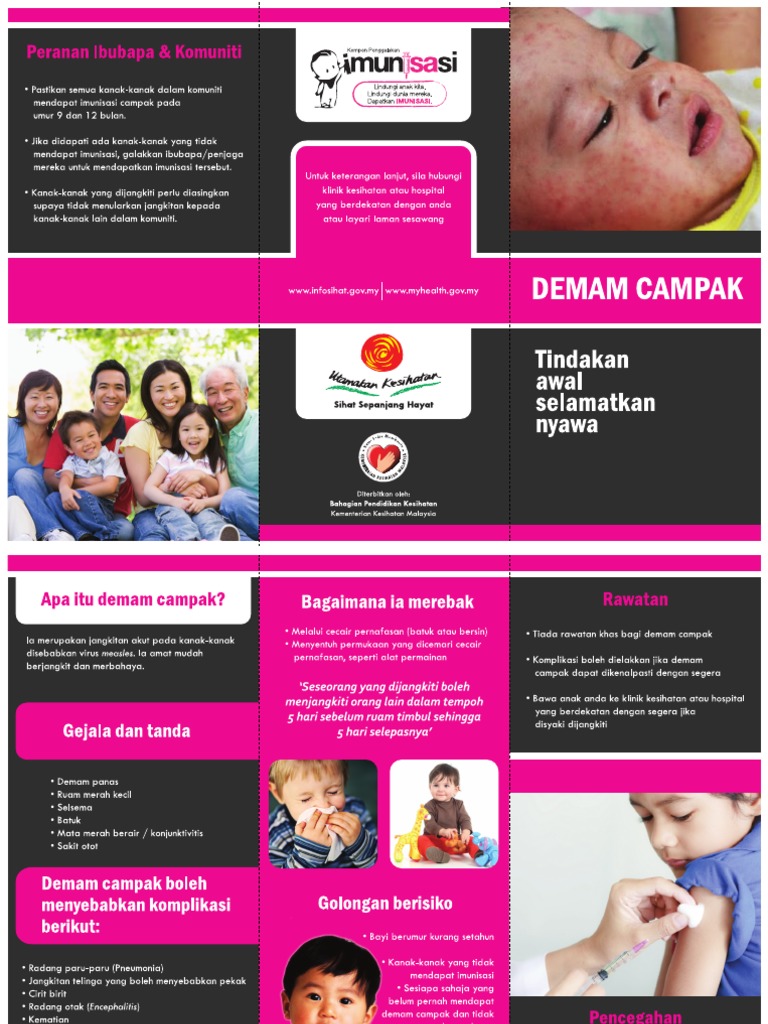 Risalah Demam Campak | PDF