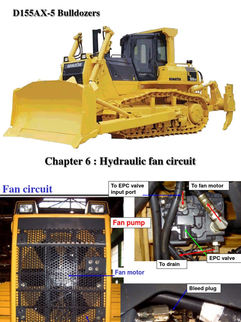 06 - D155 - Hyd Fan Circuit | PDF | Pump | Propulsion