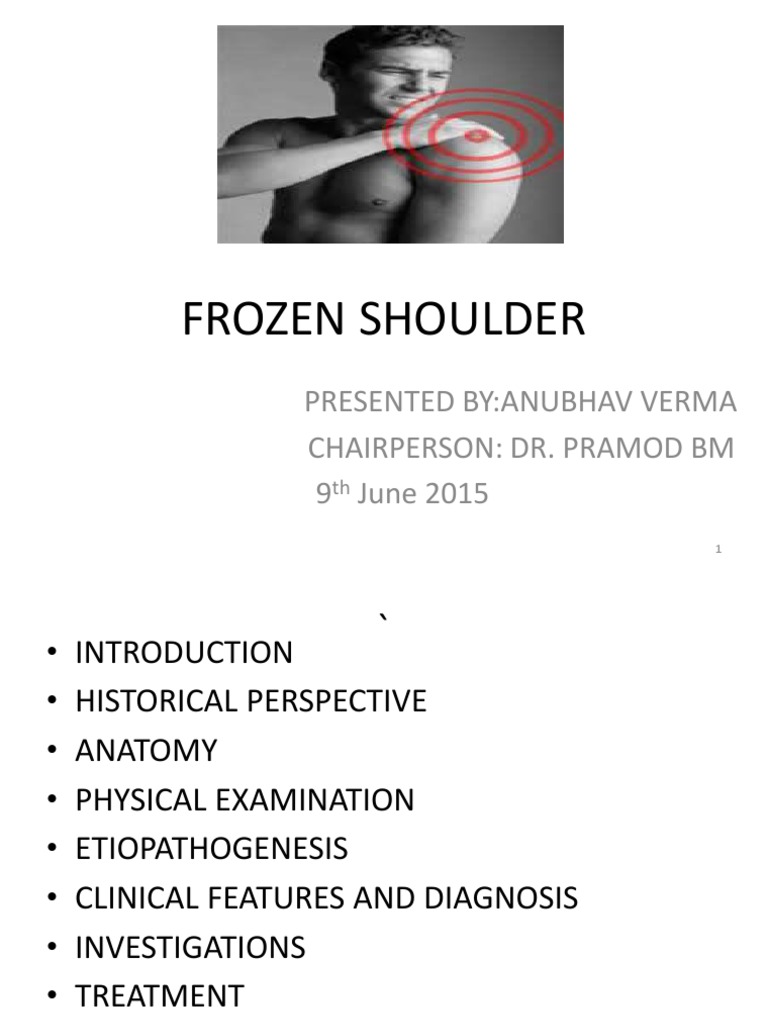 Understanding Frozen Shoulder Pathophysiology | PDF | Shoulder ...