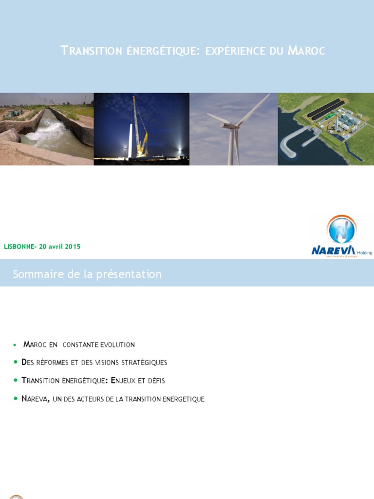 Nareva PDF | PDF | Énergie éolienne | Maroc