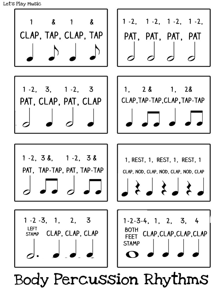 Body Percussion PDF | PDF