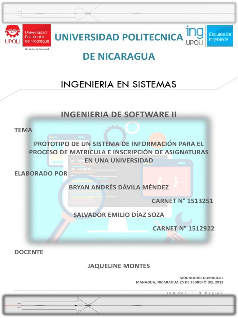 Proyecto Final Ingenieria de Software II | PDF | Ingeniería de software | Programa de computadora