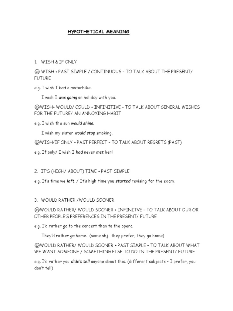 #Hypothetically Speaking | PDF